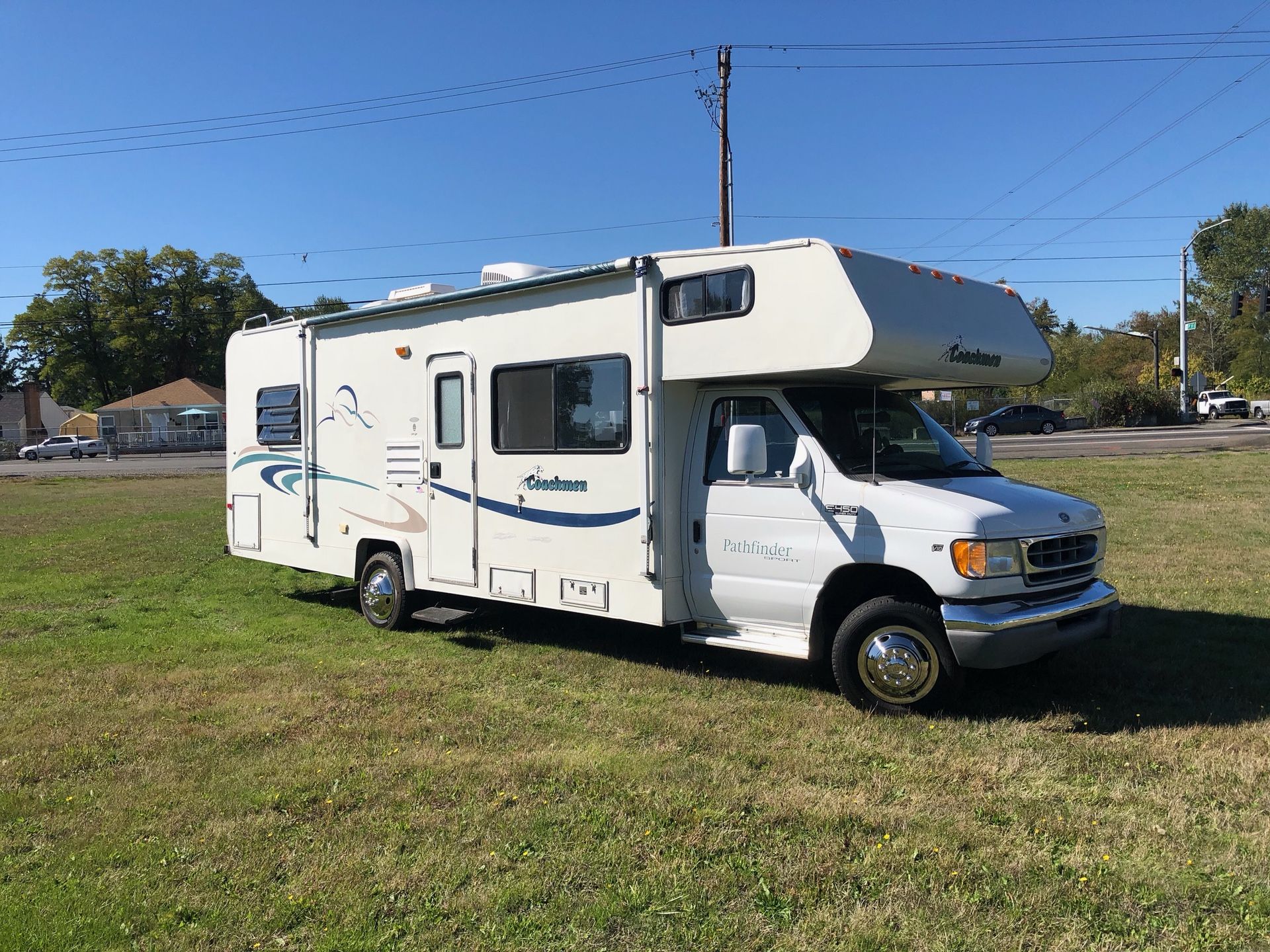 2003 coachman pathfinder sport 28FT roof air Low miles sleeps 8 for ...