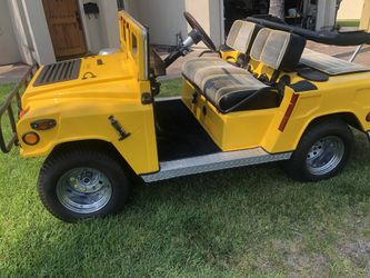 Hummer H1 Golf Cart
