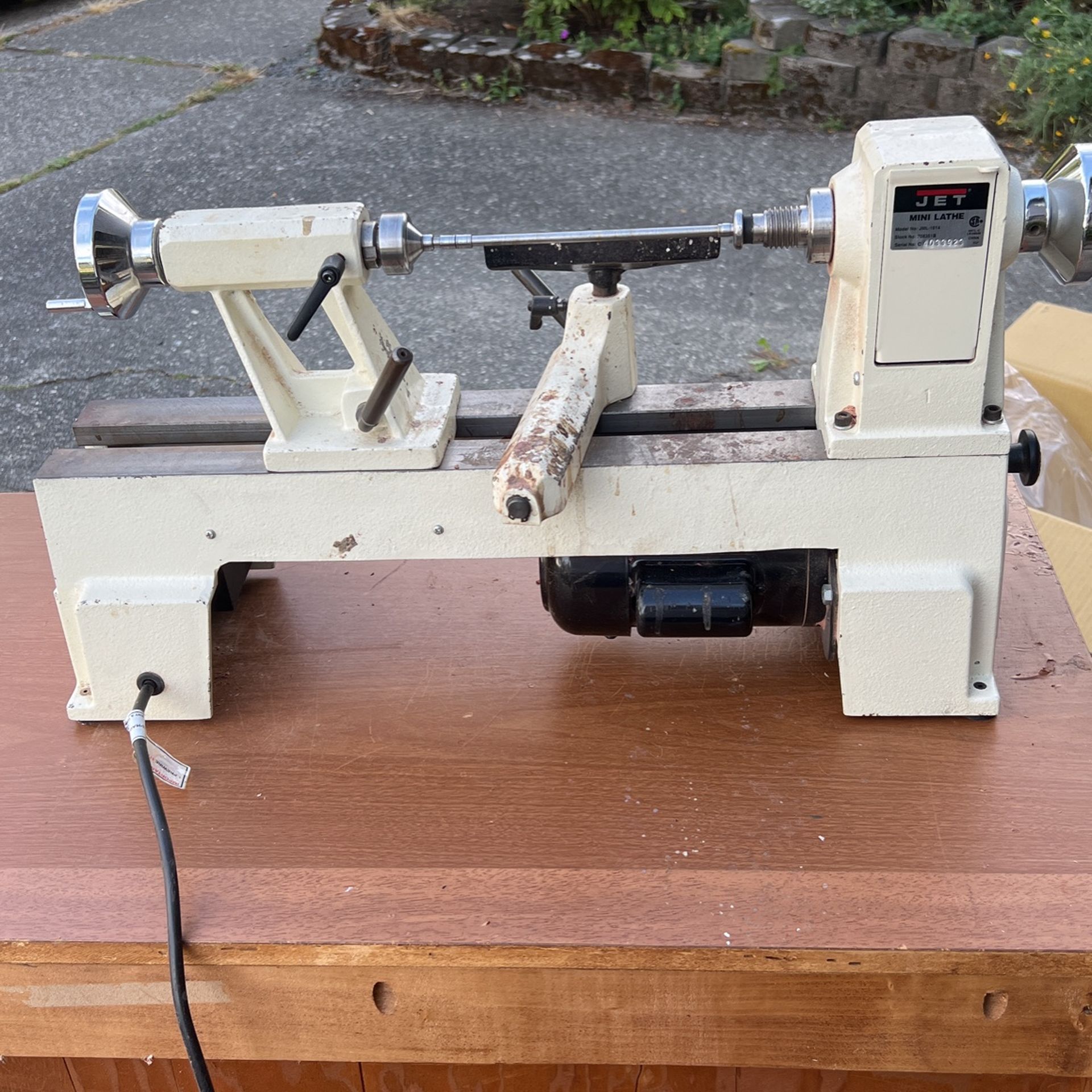 Jet jML 1014 Mini lathe 175 Light industrial equipment Tools