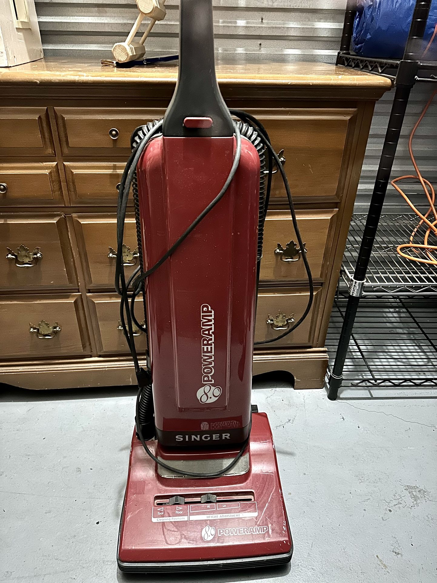 Singer Poweramp 8.0 Upright Vacuum Cleaner for Sale in Harrisonburg, VA ...