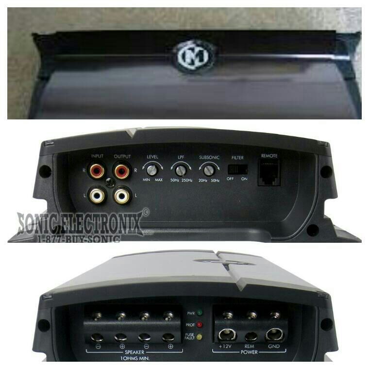 Memphis M-Class 16-MCD1000 Amplifier amp 1100 WATTS 1 Ohm Stable for ...