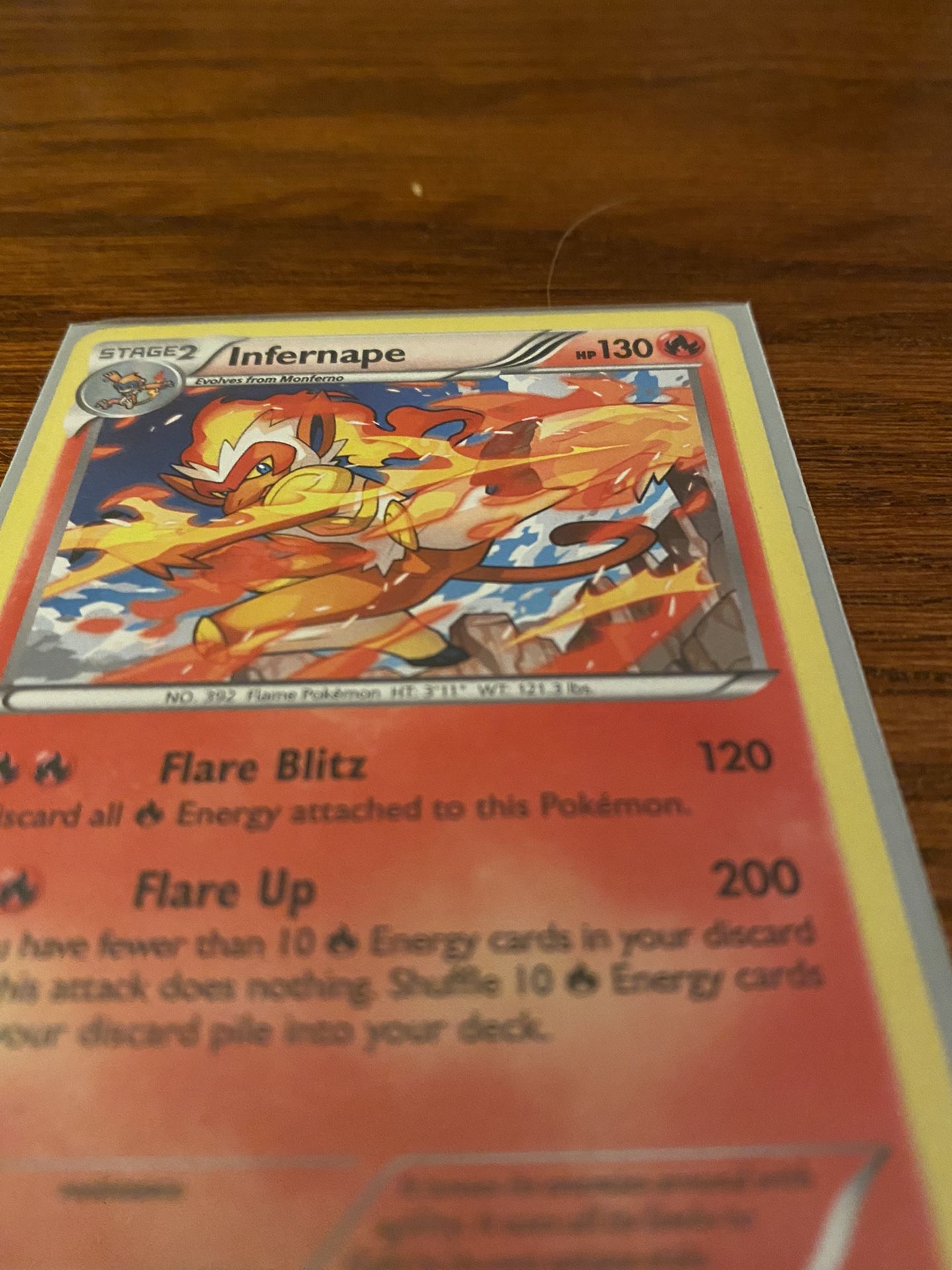 Infernape Card Ex
