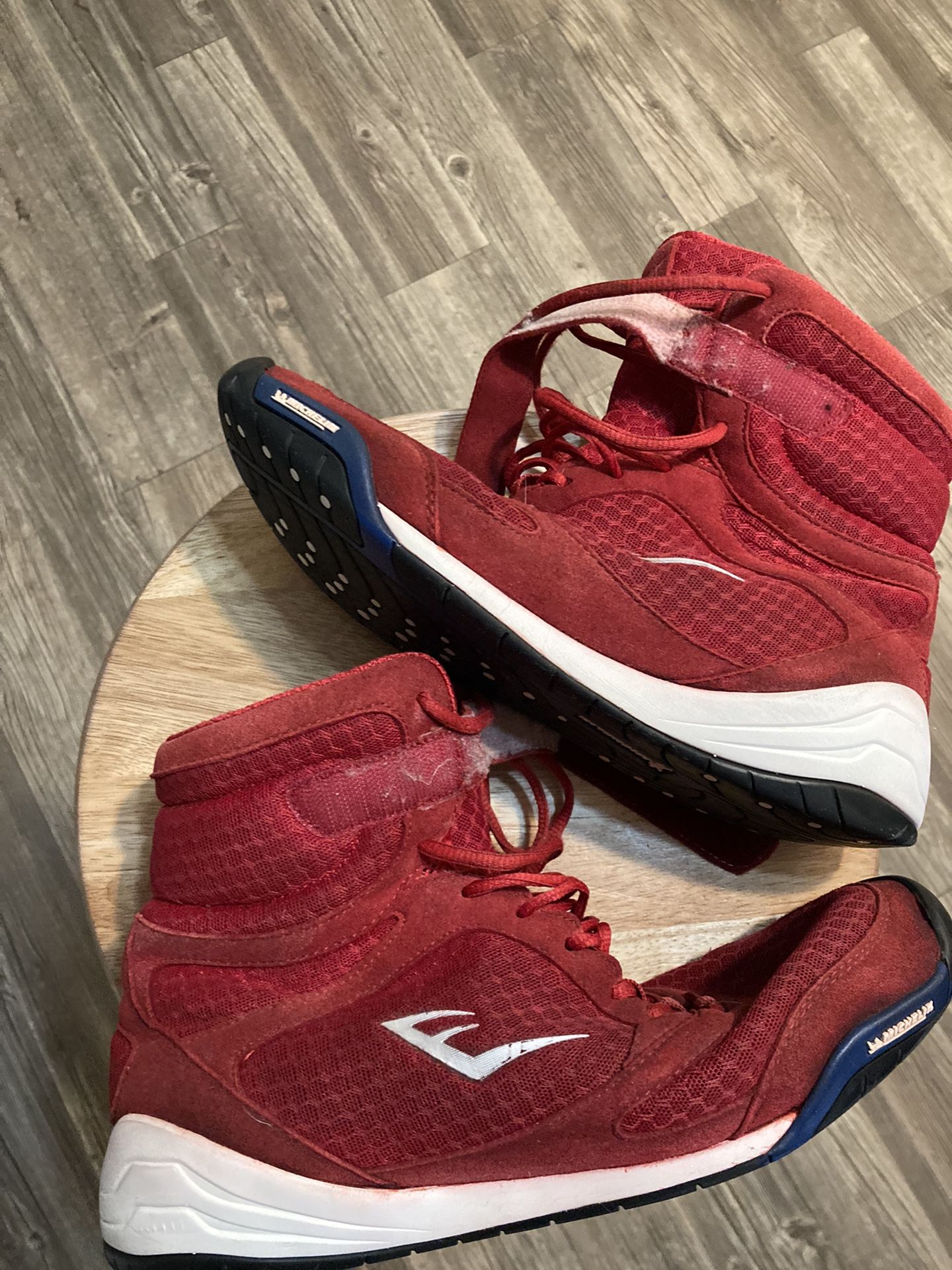 Everlast Boxing Shoes Red