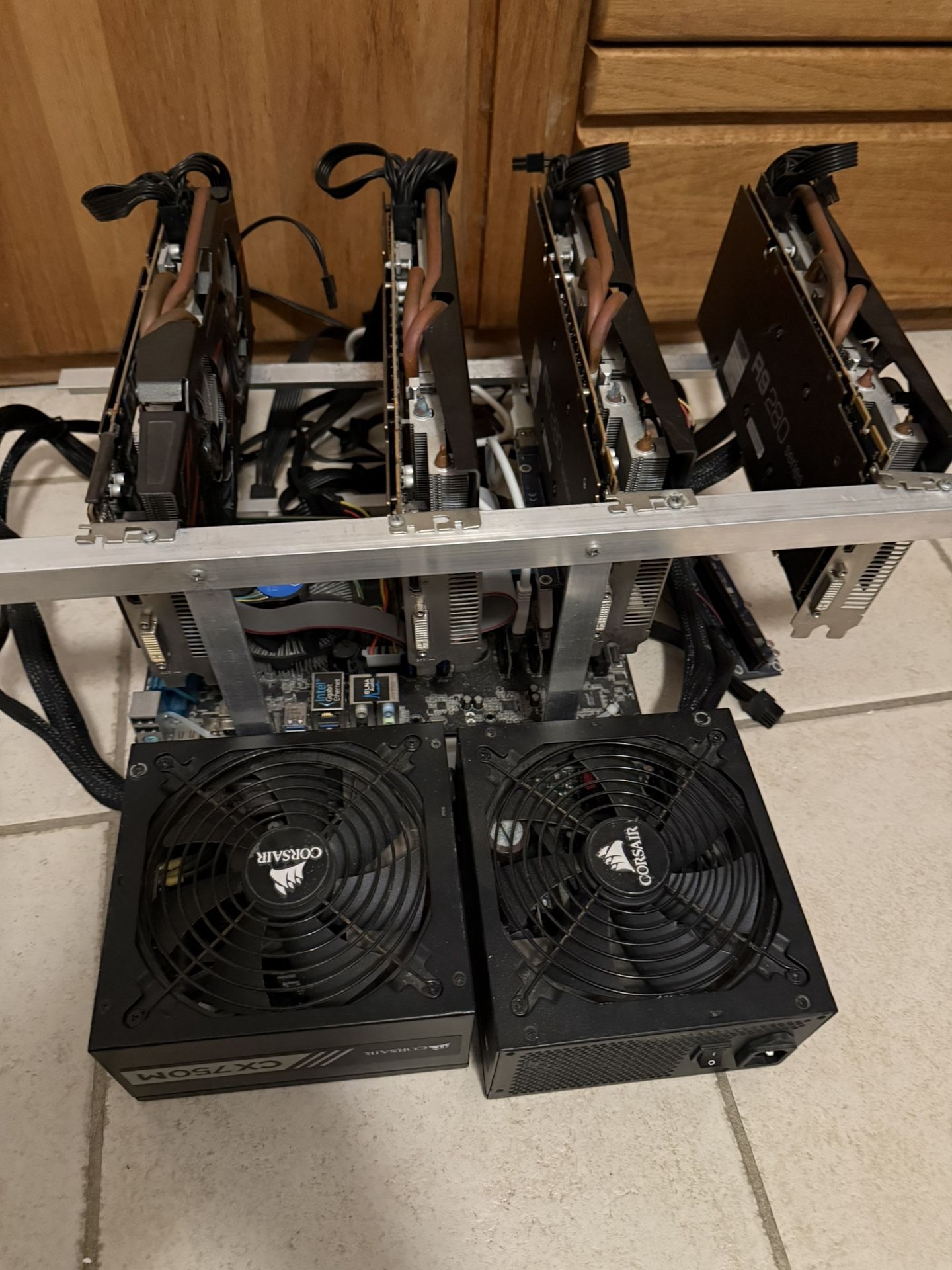 4 GPU Miner Radeon Miner - Successfully mined Entire blocks on early ...