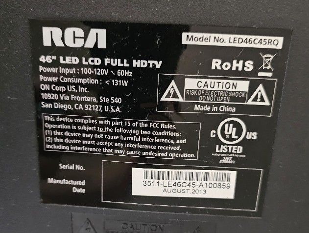 RCA TV for Sale in Maryland Heights, MO - OfferUp