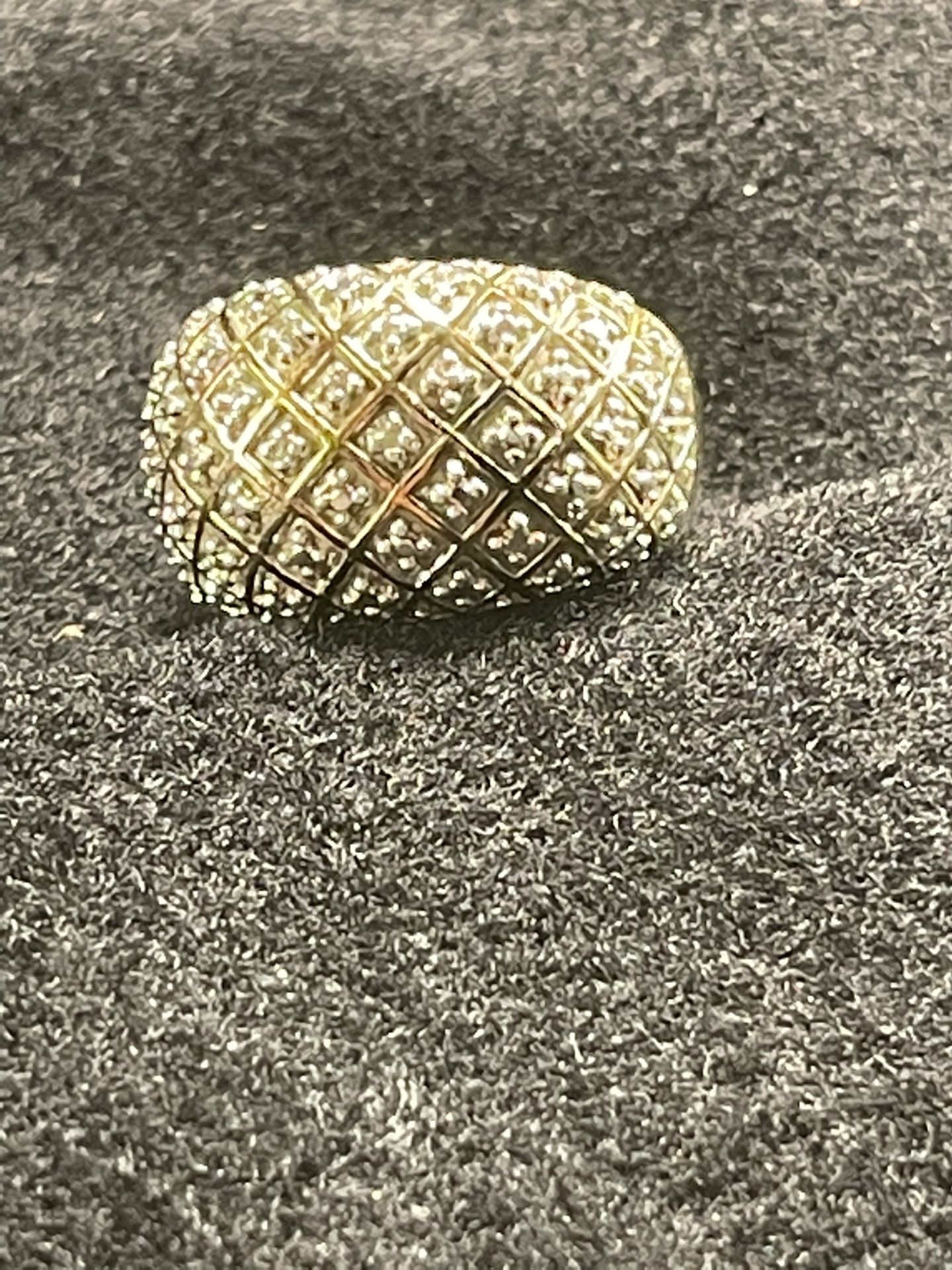 Sterling Silver Diamond Chipped Ring for Sale in Portland, OR - OfferUp