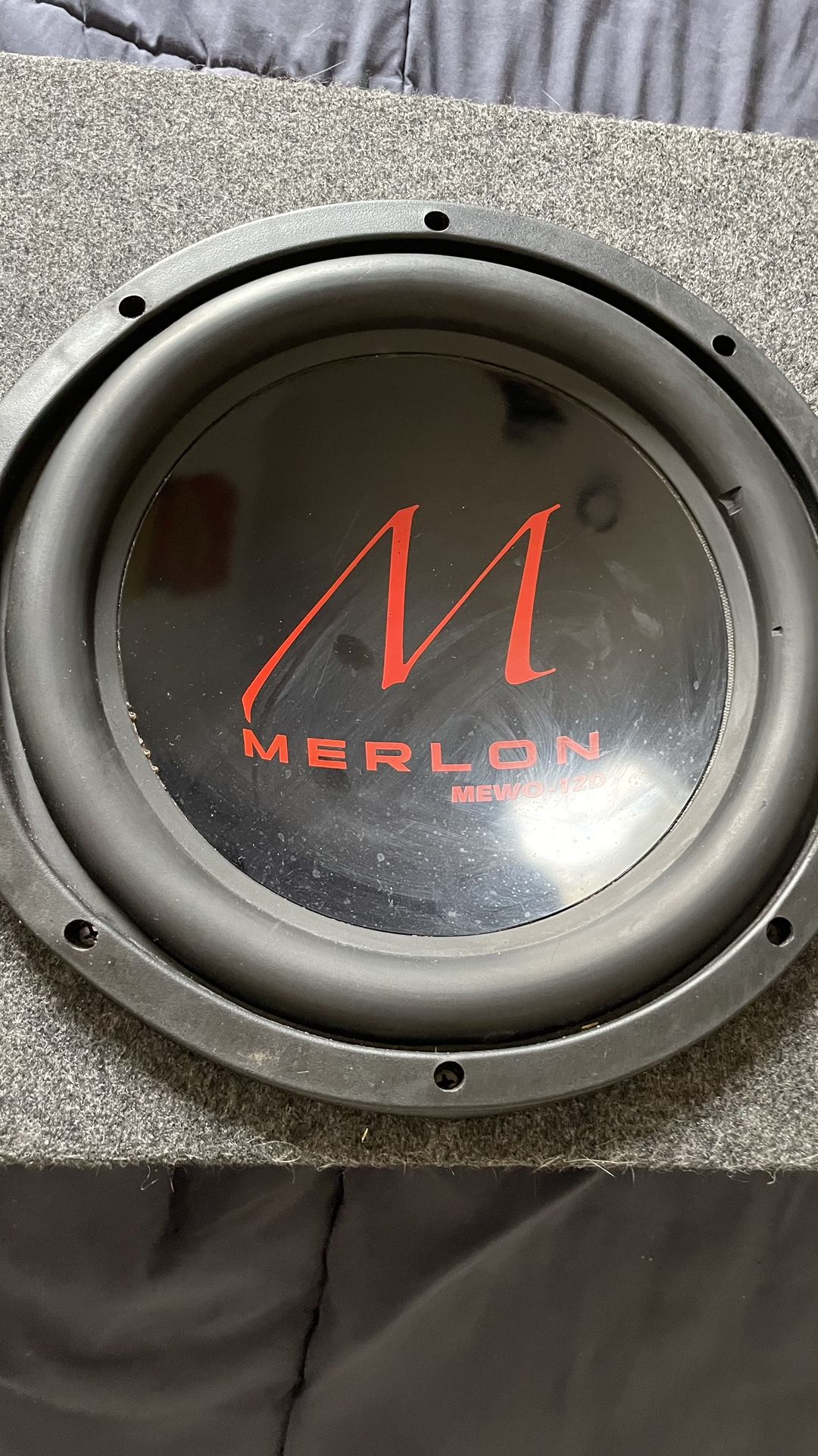 Subwoofer 12” Merlon Mewo-12D for Sale in Houston, TX - OfferUp