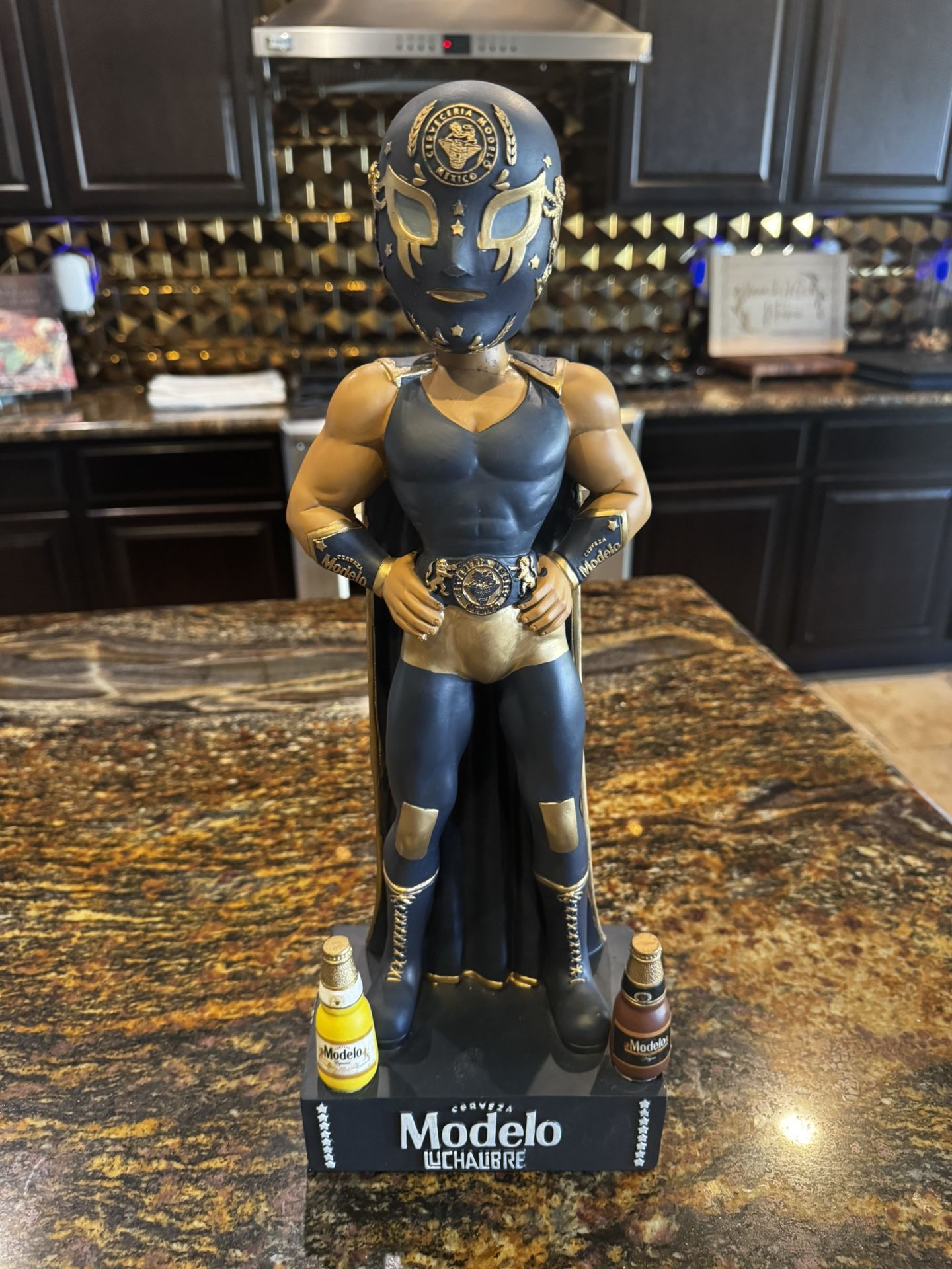 Modelo Beer Lucha Libre Bobblehead 18” Tall for Sale in Las Vegas, NV ...