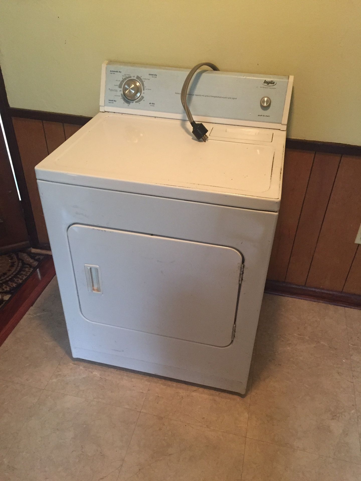 Inglis by Whirlpool Dryer for Sale in Memphis, TN - OfferUp