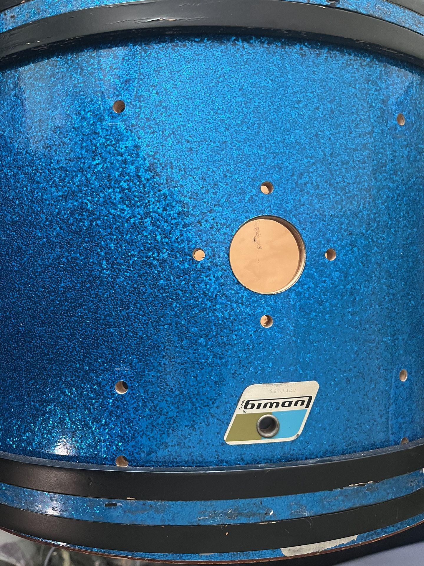 Ludwig 22x14 Bass Drum Blue Sparkle for Sale in Huntington Park, CA ...