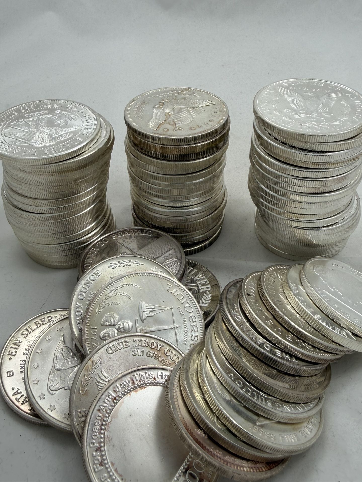 .999 Silver $2 Under Spot Silver Rounds Coins Bars Etc for Sale in ...