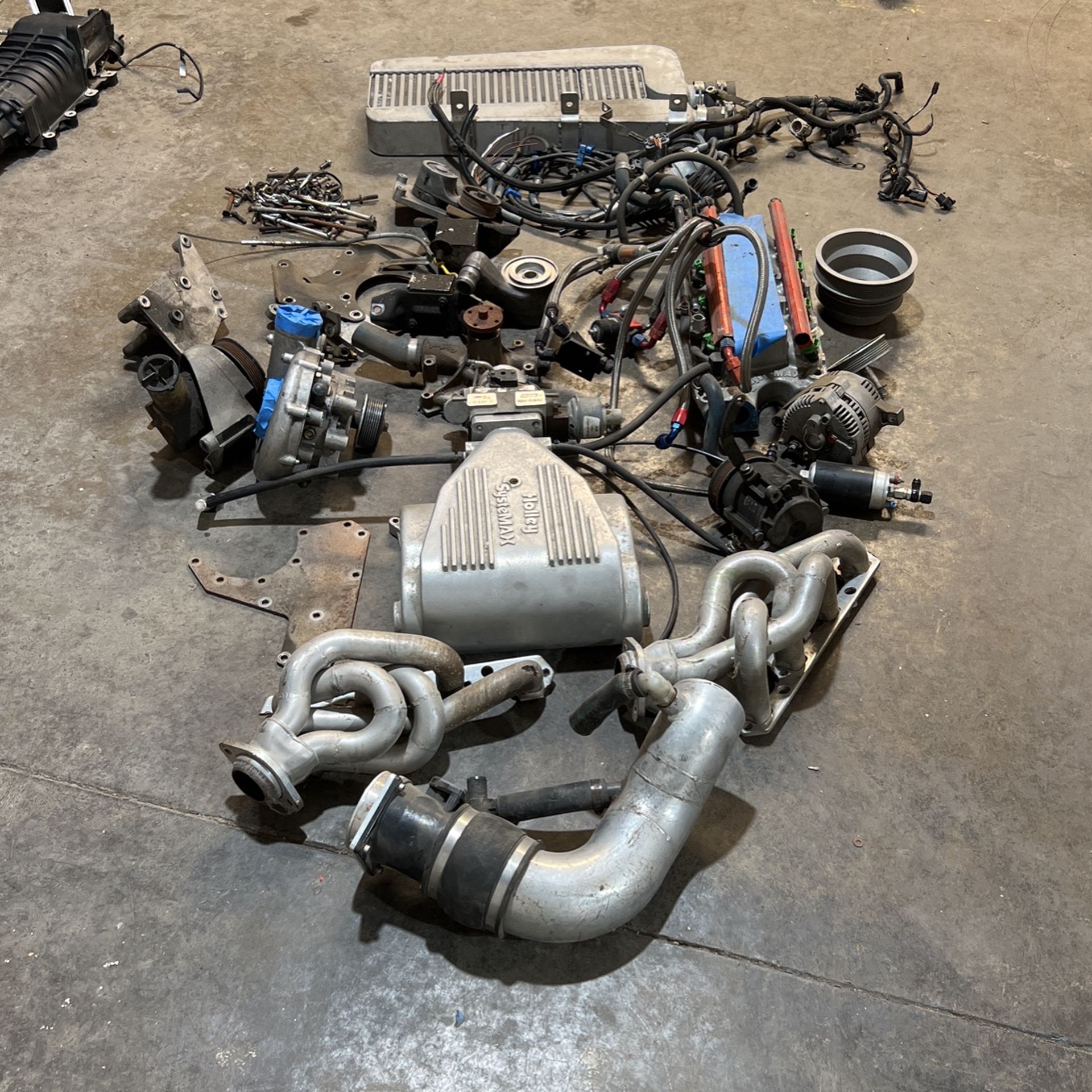 Mustang 289 302 Supercharger Kit Out Of A 91 Foxbody for Sale in ...
