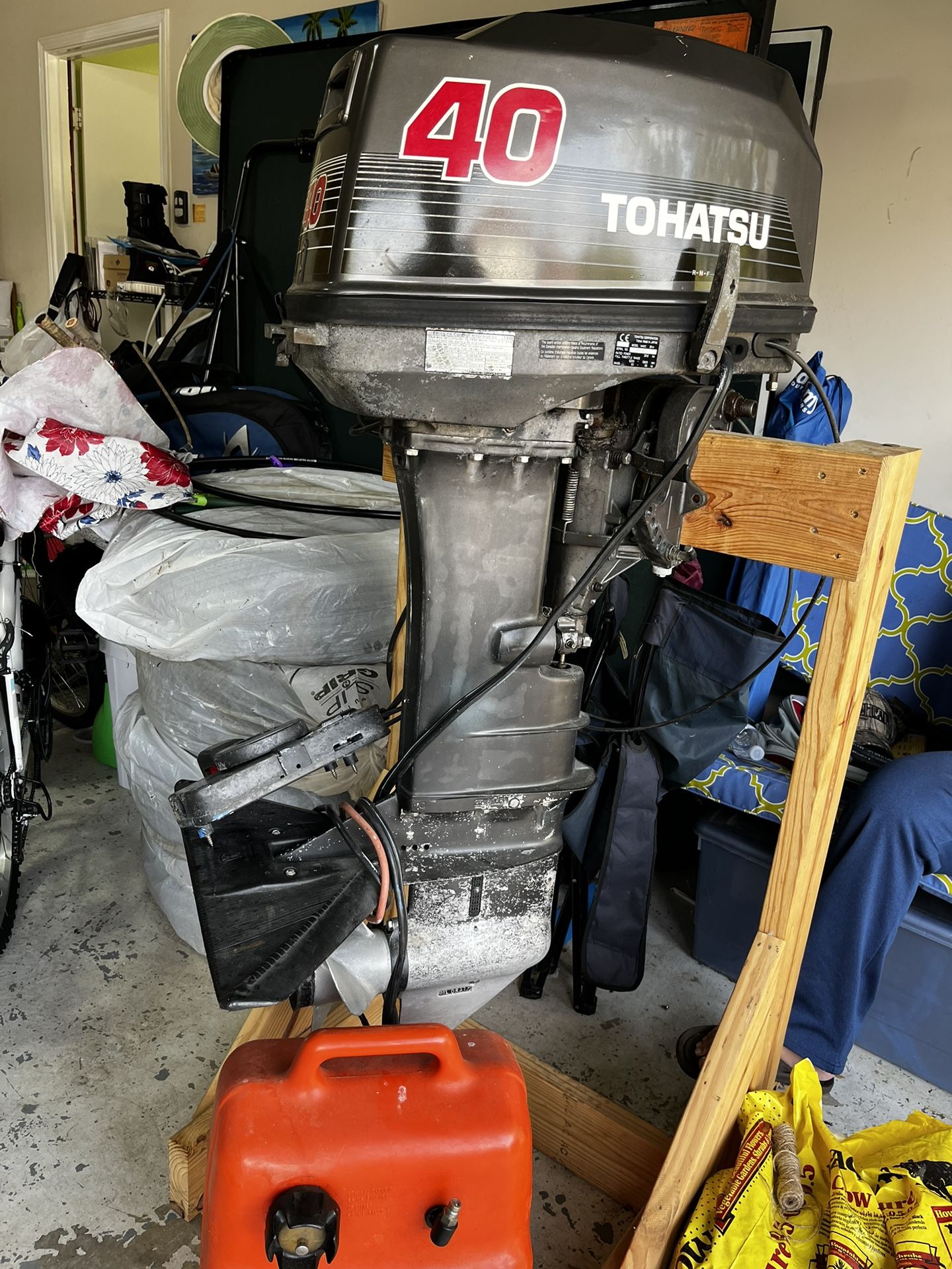 Tohatsu 40 Hp Boat Motor for Sale in Katy, TX - OfferUp