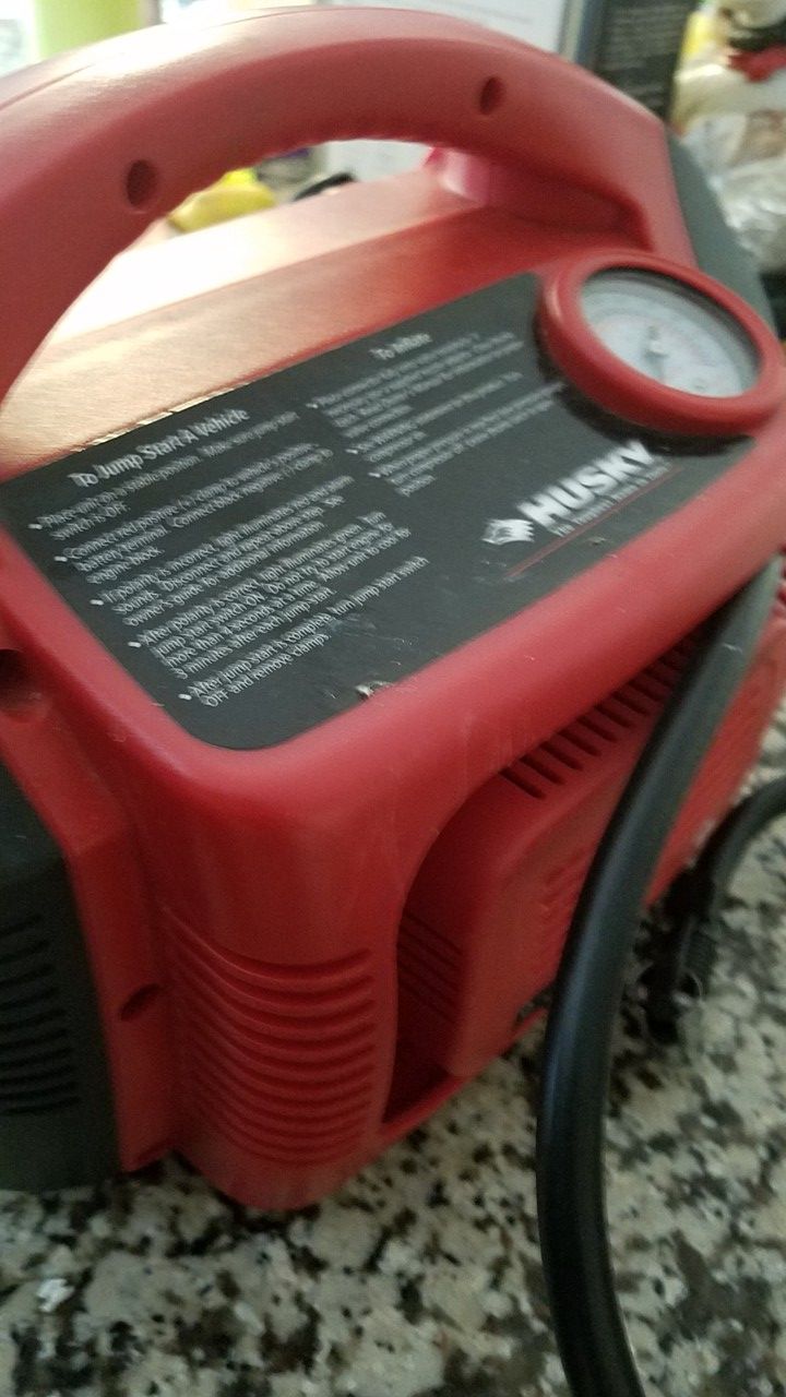 Husky Powerpack 300 Jump a vehicle and tire inflate for Sale in ...