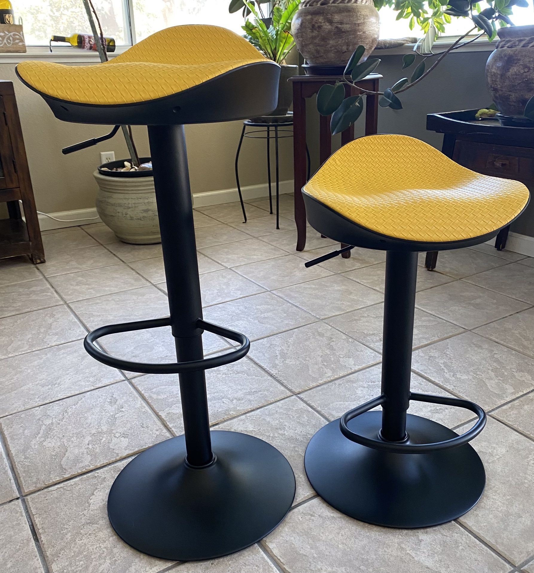 Yellow Kitchen Stools