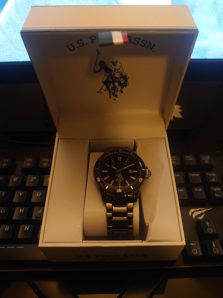 US Polo Assn Men's Watch Collectable Dress Formal Time Clock for Sale ...