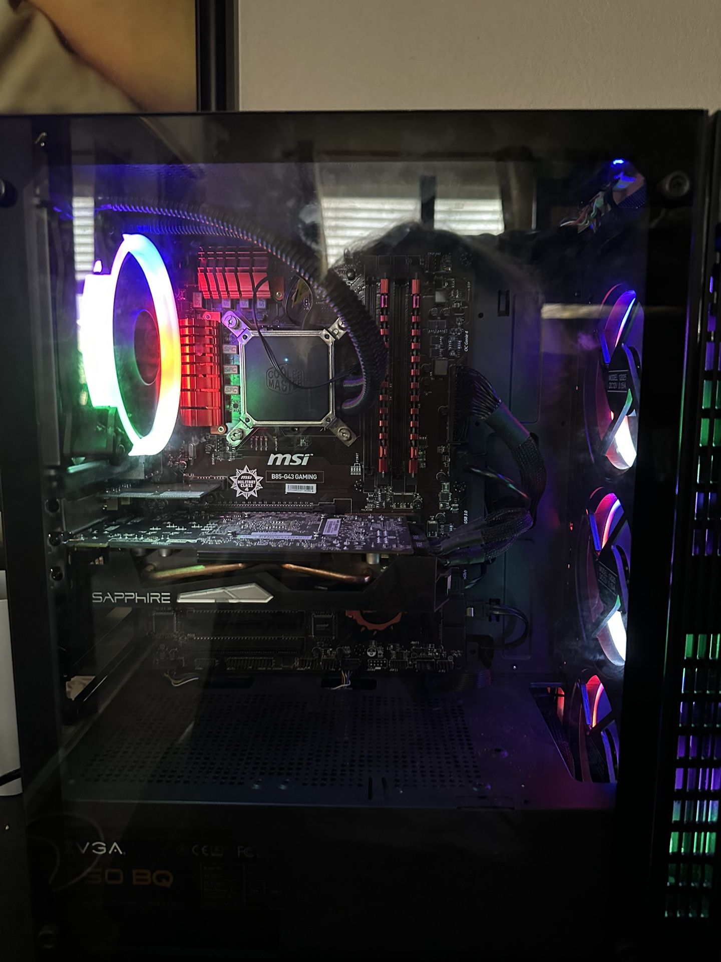 Light Up Gaming Pc (I Think Graphics Card Doesn’t Work) Message For ...