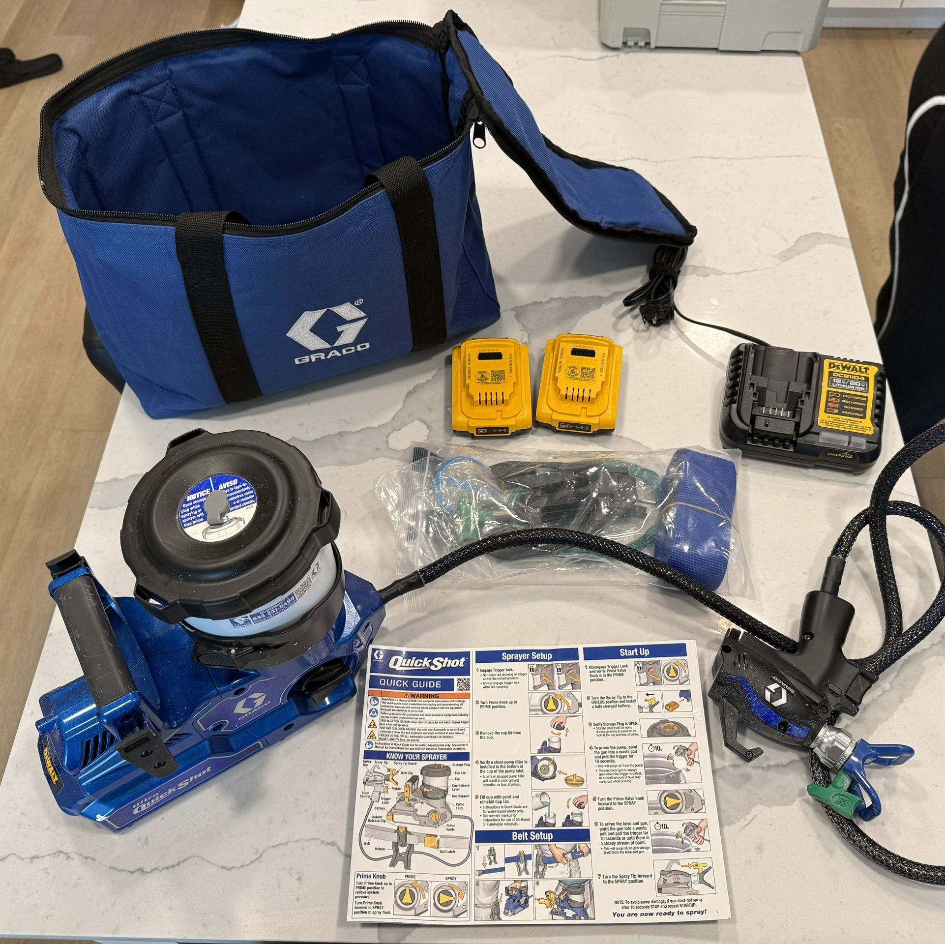 Graco Quick shot Battery Powered Paint Sprayer for Sale in Temecula, CA ...