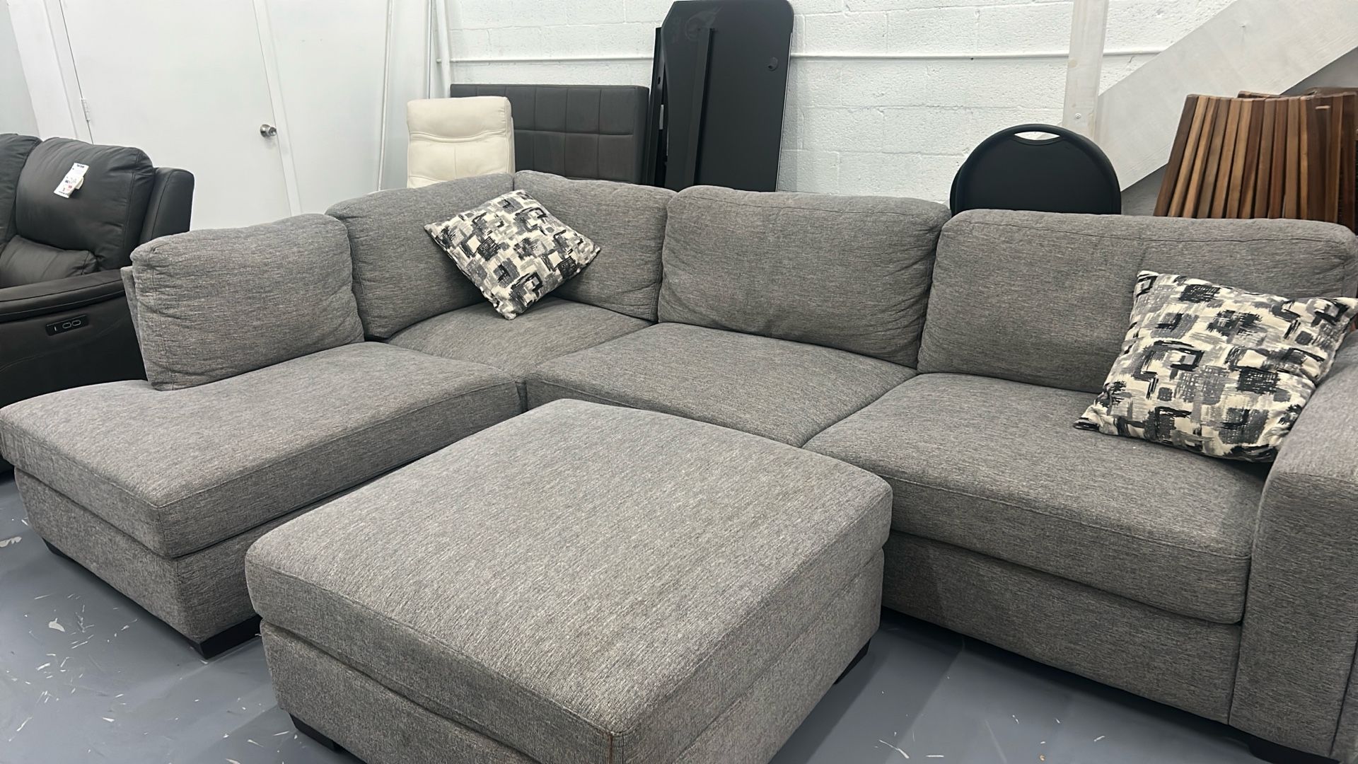 Maycen Fabric Sectional Floor Model for Sale in Fort Lauderdale, FL ...