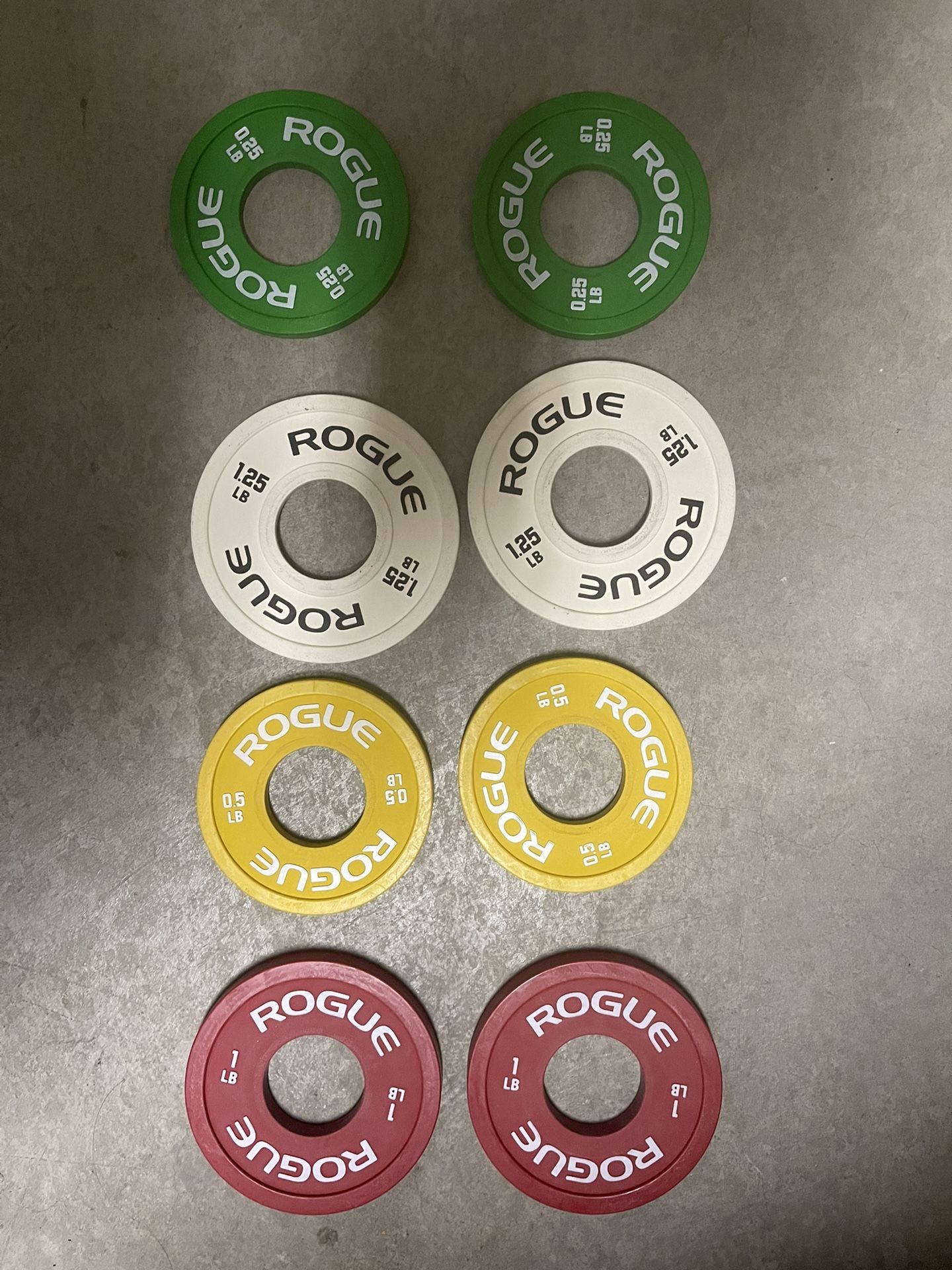 Rogue Pound Change Plates for Sale in Dublin, CA - OfferUp