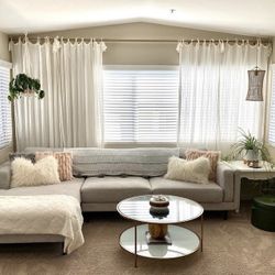 Delivery Aquarius II Light Grey 2 Piece 120 Sectional With Left Arm Facing Chaise for Sale in San Diego CA OfferUp