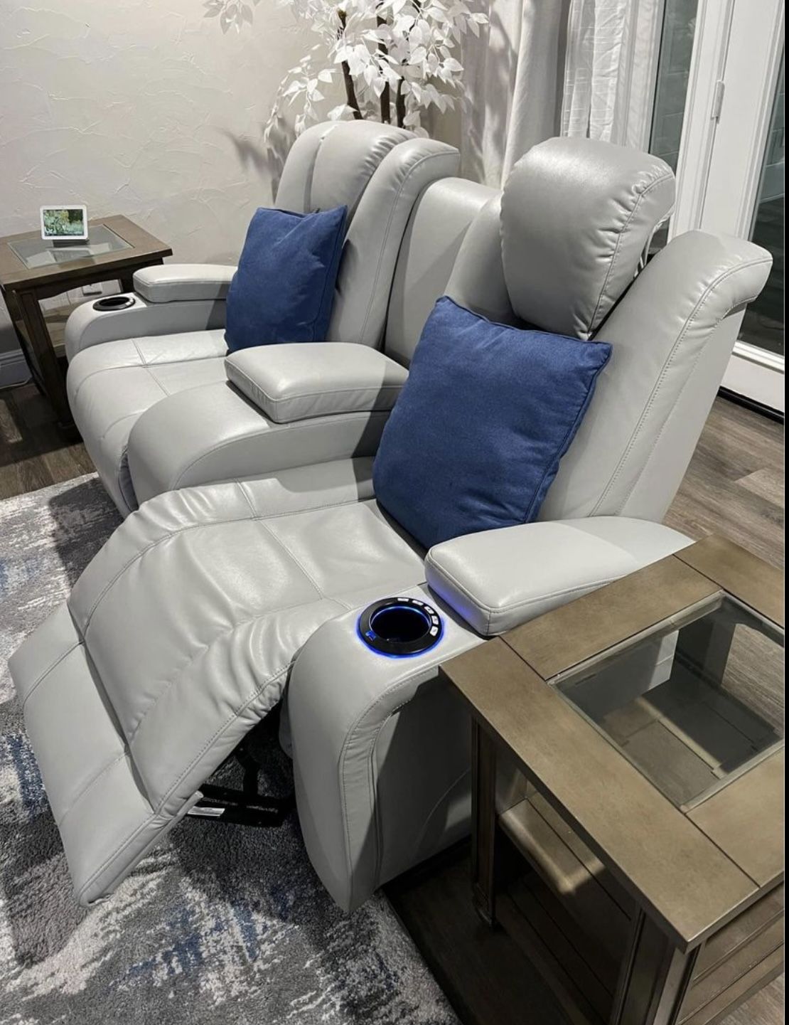 NEW Kingvale Court Platinum Living Room with Dual Power Reclining Sofa for Sale in Largo FL OfferUp