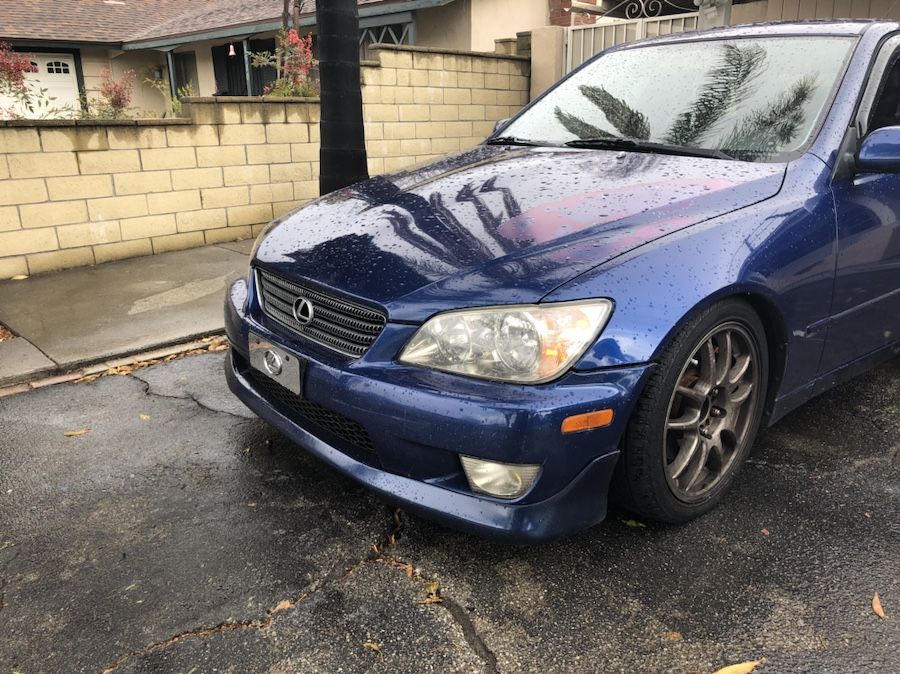 Blue Lexus Is300 Lip