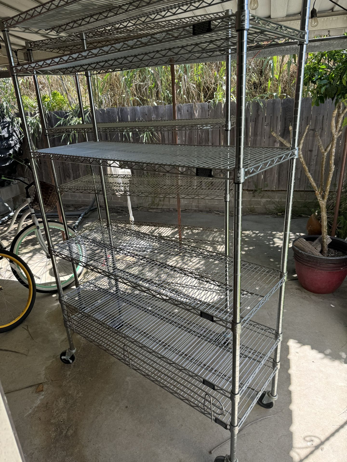 Metal Racks Won’t Answer To Is This Still Available for Sale in San ...