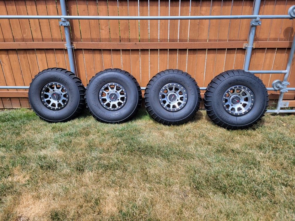 System 3 Beadlock Rims With Ss360 Sand Tires for Sale in Tacoma, WA ...