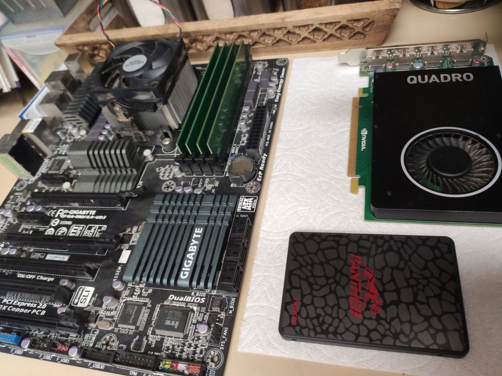 Budget Gaming PC parts Bundle (Motherboard With CPU And Cooling Fan ...