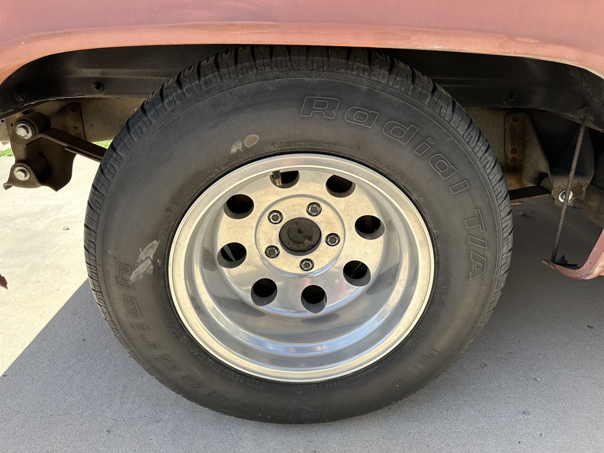 5x5 Chevy Wheels And Tires 15” for Sale in El Paso, TX - OfferUp