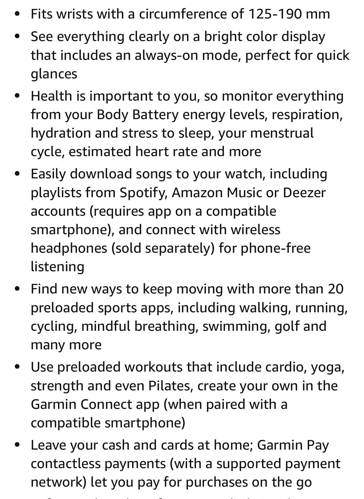 Garmin Venu SQ 2 Wearables