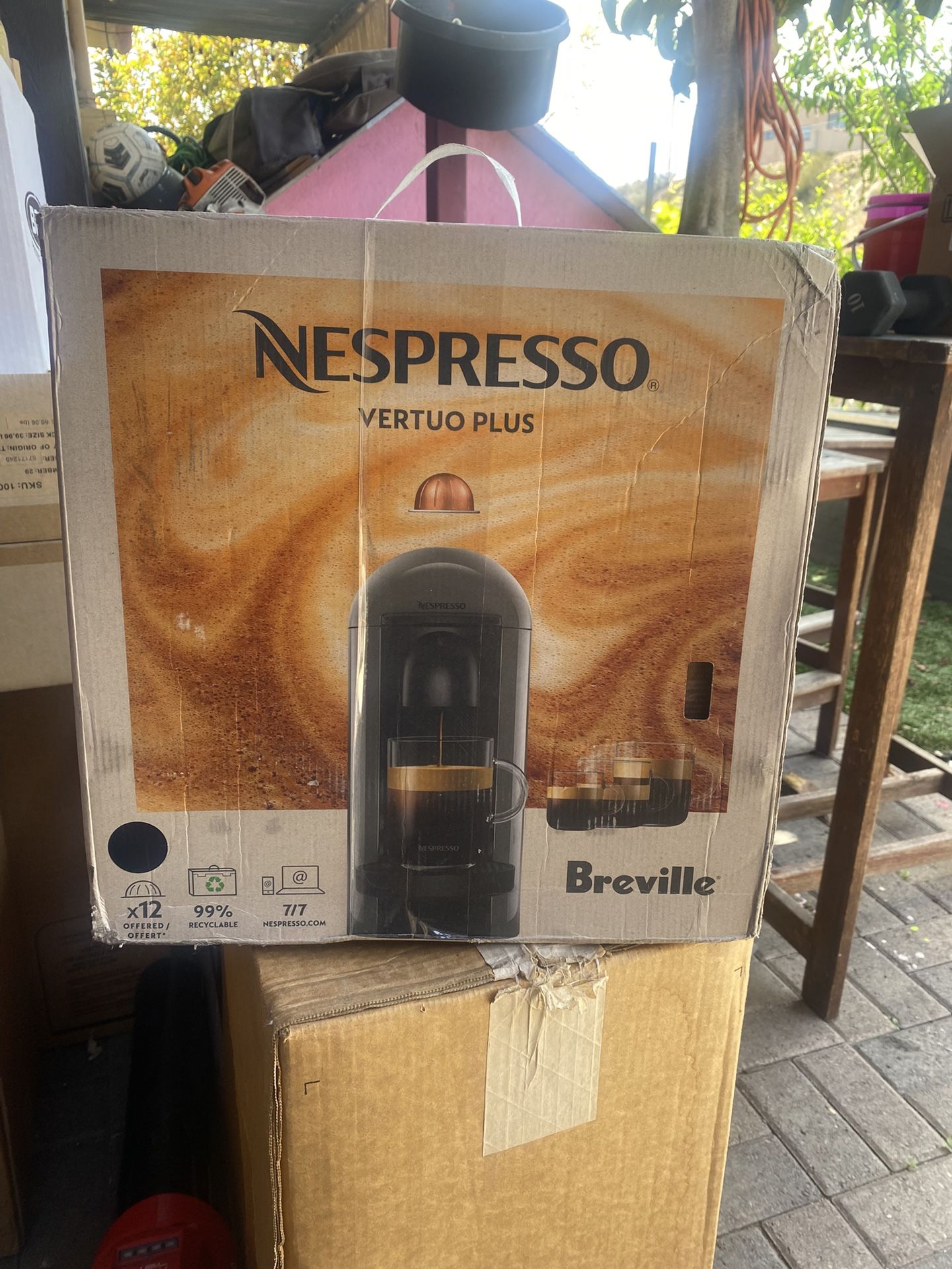 Nespresso Vertuo Plus Coffee And Espresso Maker Maker for Sale in San ...