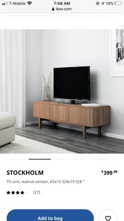 IKEA Stockholm TV unit walnut. Used for 1 year. In great condition. Make an offer and pick up for Sale in San Diego CA OfferUp