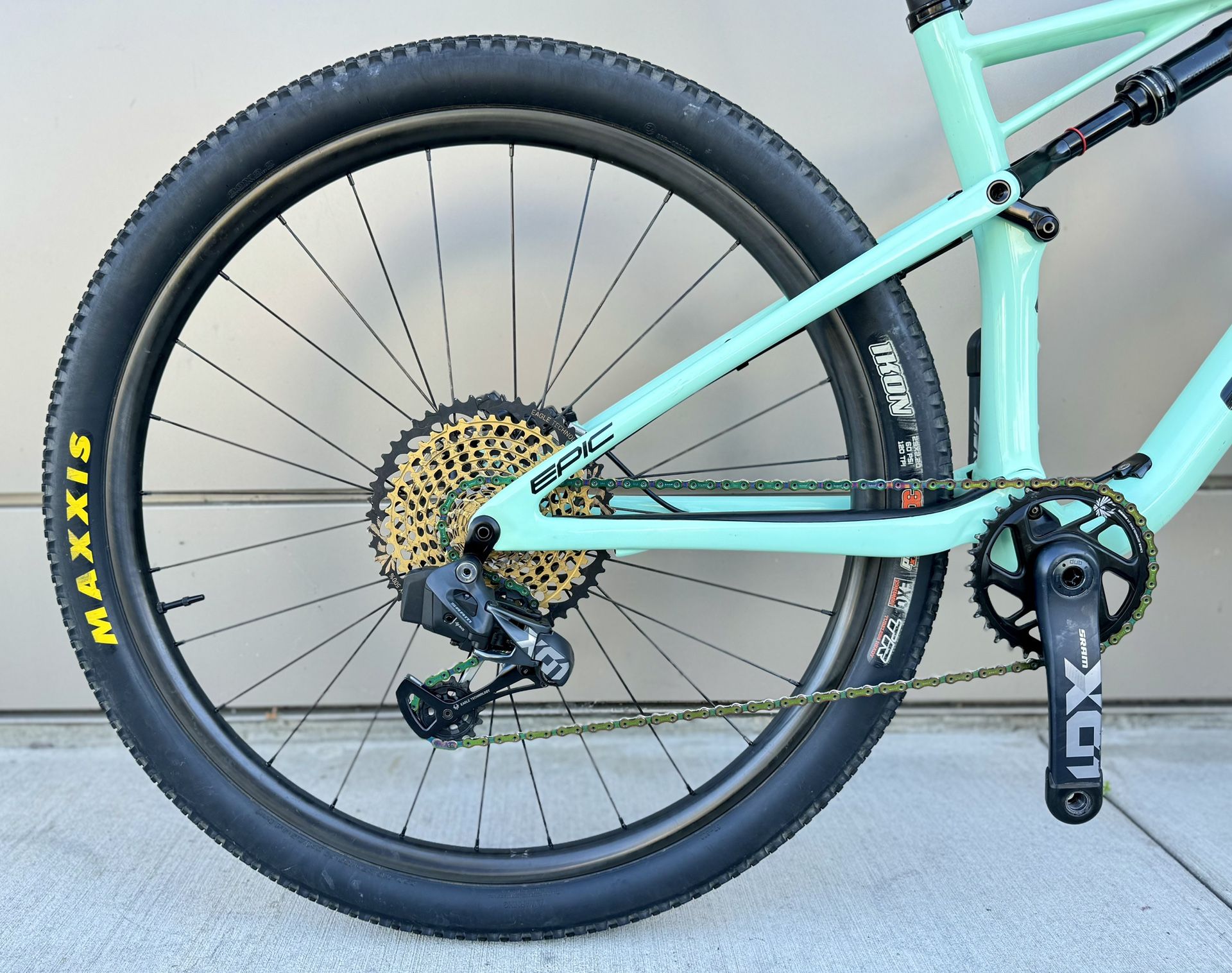 Specialized Epic S-Works, M size, Full carbon full suspension mountain bike, Sram AXS 12 speeds ...