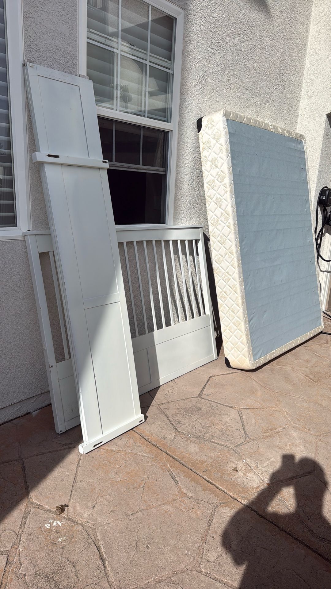 Free Queen Bed Frame With Box Spring for Sale in San Diego, CA - OfferUp