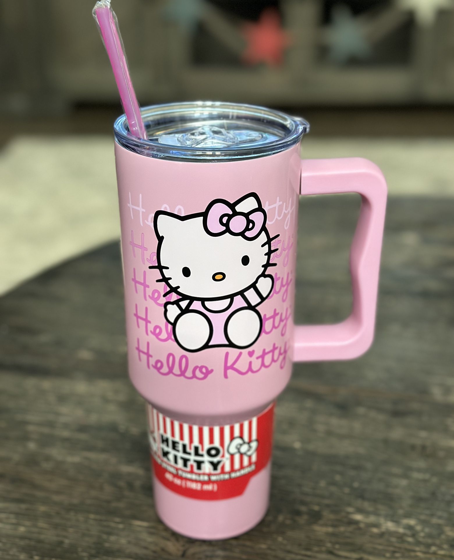 Hello Kitty Pink Steel Tumbler for Sale in San Antonio, TX - OfferUp