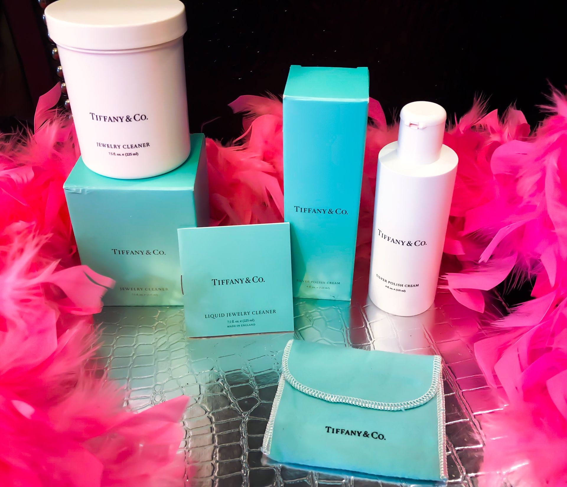 BRAND NEW IN BOX!! Set of Tiffany’s Jewelry Cleaner plus FREE jewelry ...