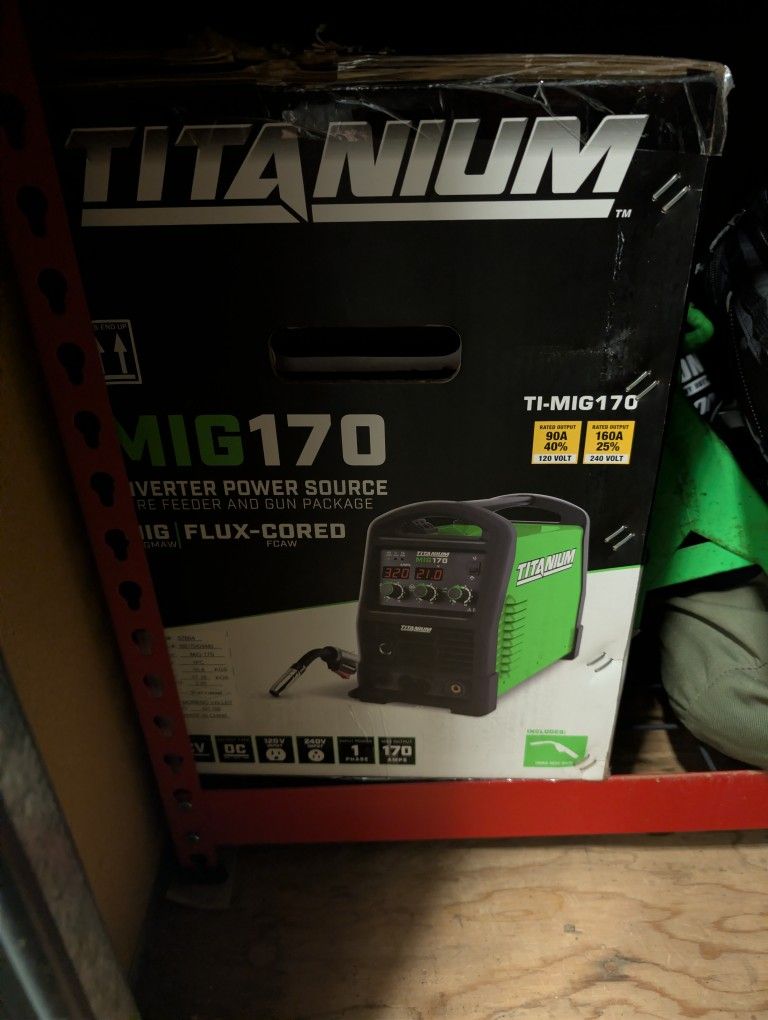 Titanium MIG 170 Welder for Sale in Bellevue, WA - OfferUp