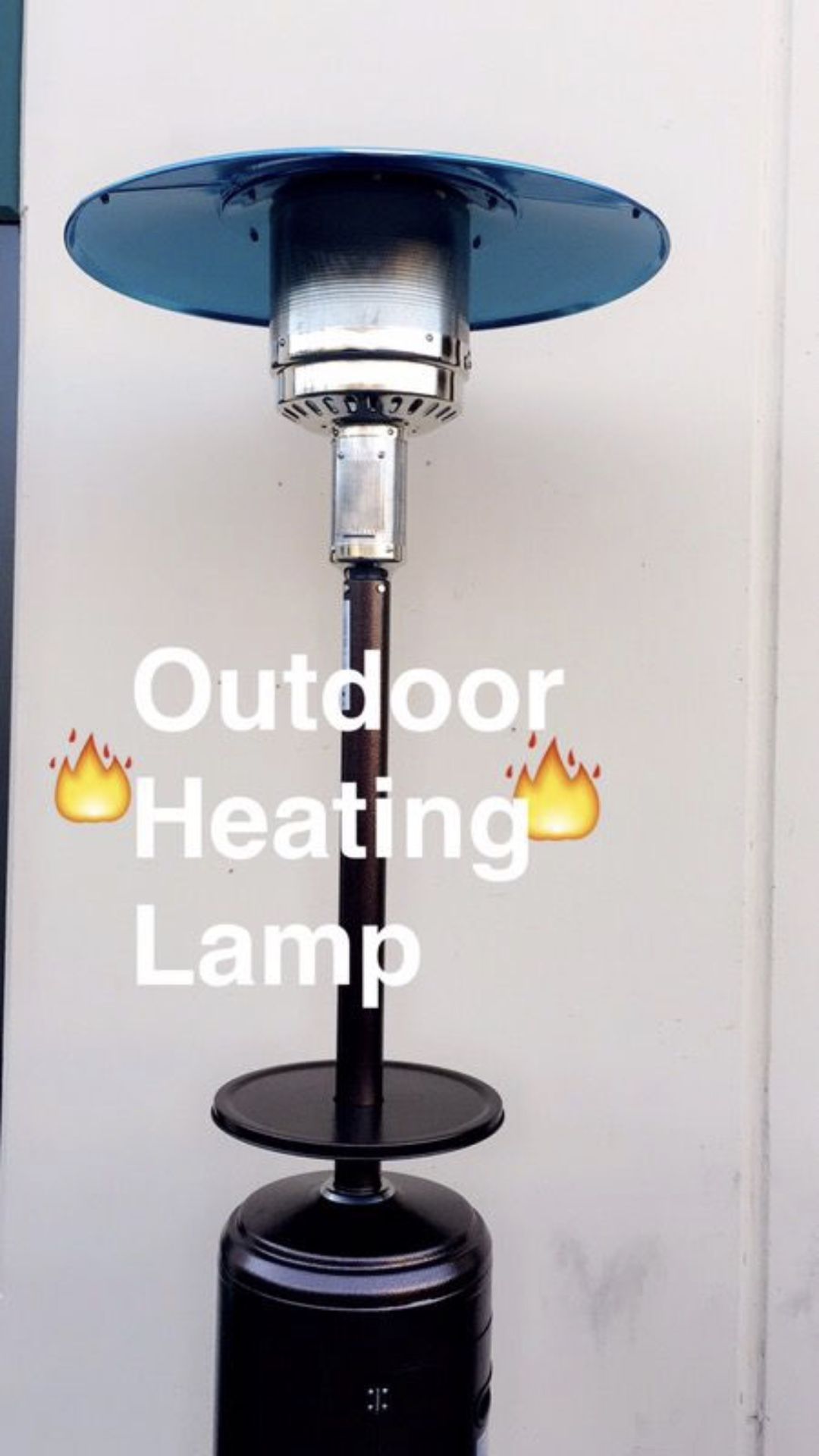 NEW Outdoor Propane Heating Lamp $160 for Sale in Long Beach, CA - OfferUp