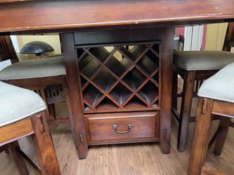 Broyhill Vantana 7pc Counter Height Dining Table Set in Golden Brown 4985CDR for Sale in Jacksonville FL OfferUp