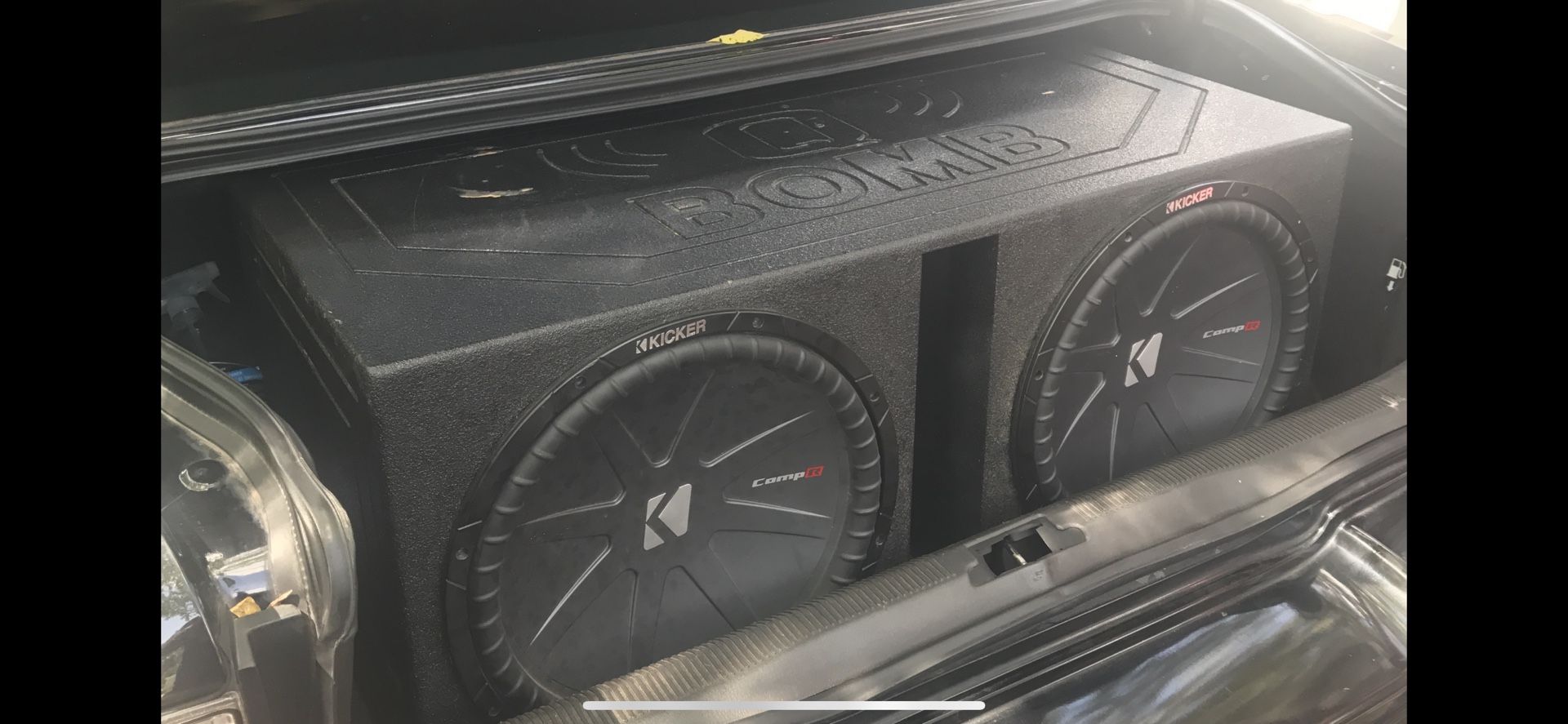 Kicker comp R 15” subs in pro box for Sale in Houston, TX - OfferUp