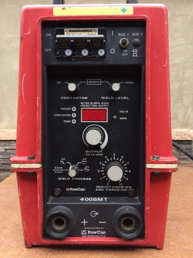Powcon 400SMT welding machine for Sale in Encinitas, CA - OfferUp