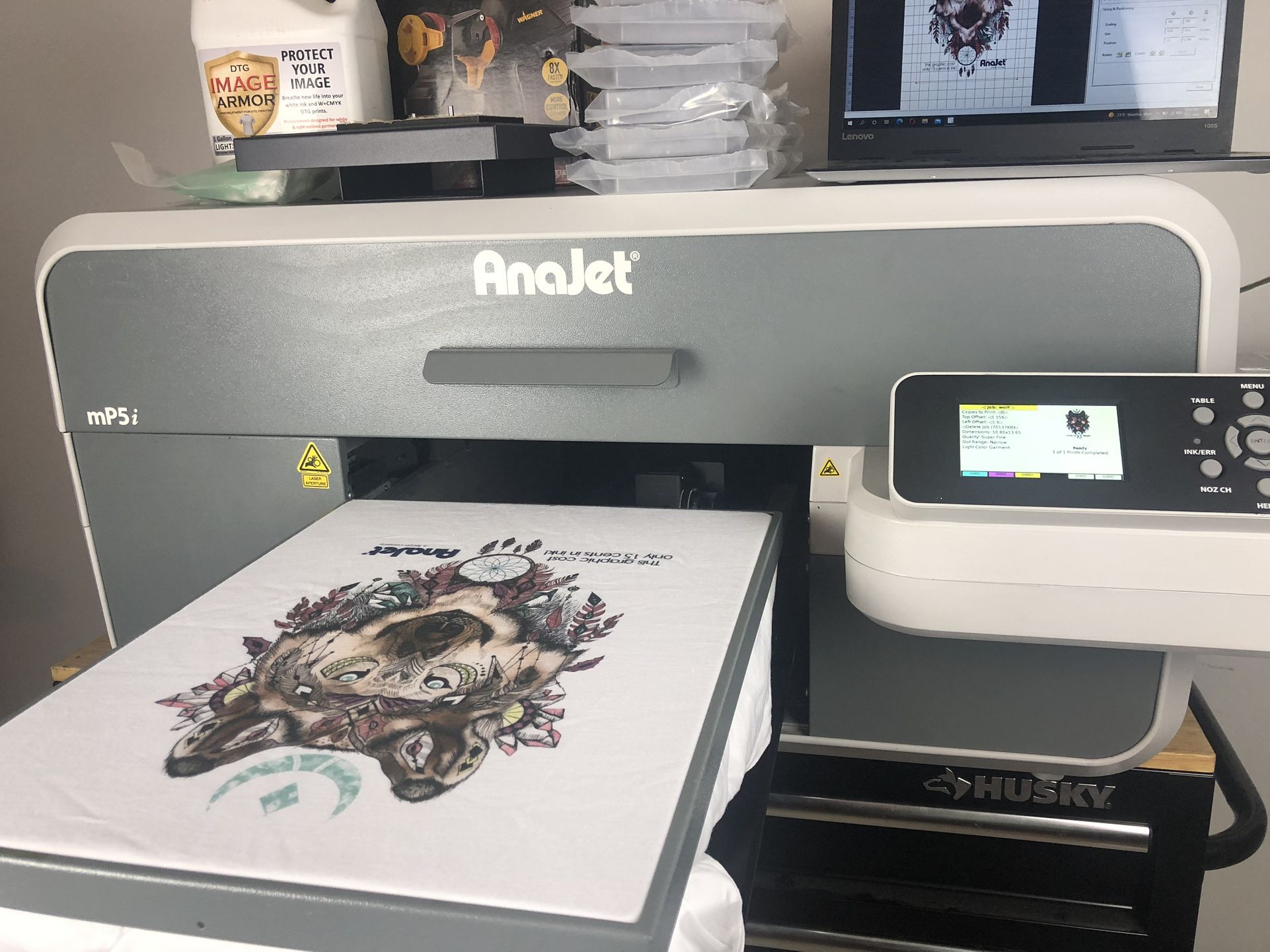 Anajet Mp5i Gen 2 Ricoh Dtg Shirt Printer for Sale in Oceanside, CA - OfferUp