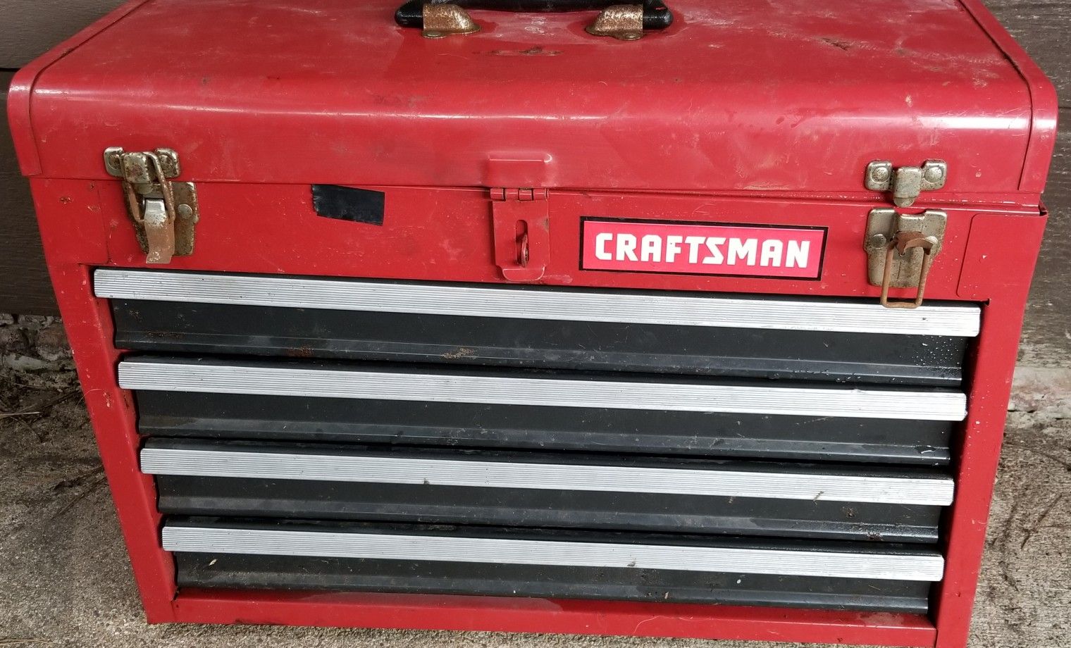 CRAFTSMAN 4 DRAWER TOOL BOX 20"H X 15"W for Sale in Cypress, TX - OfferUp