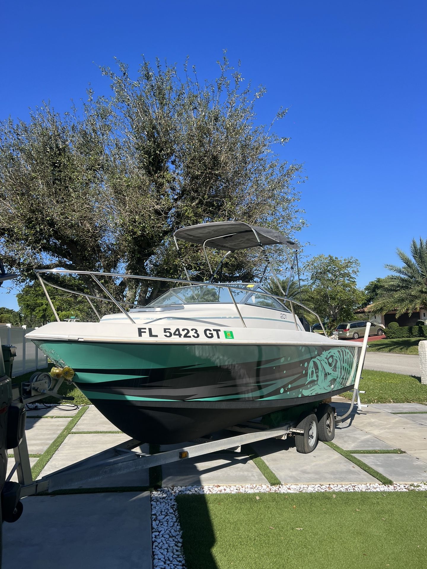 Proline 201 21ft Boat for Sale in Pembroke Pines, FL - OfferUp