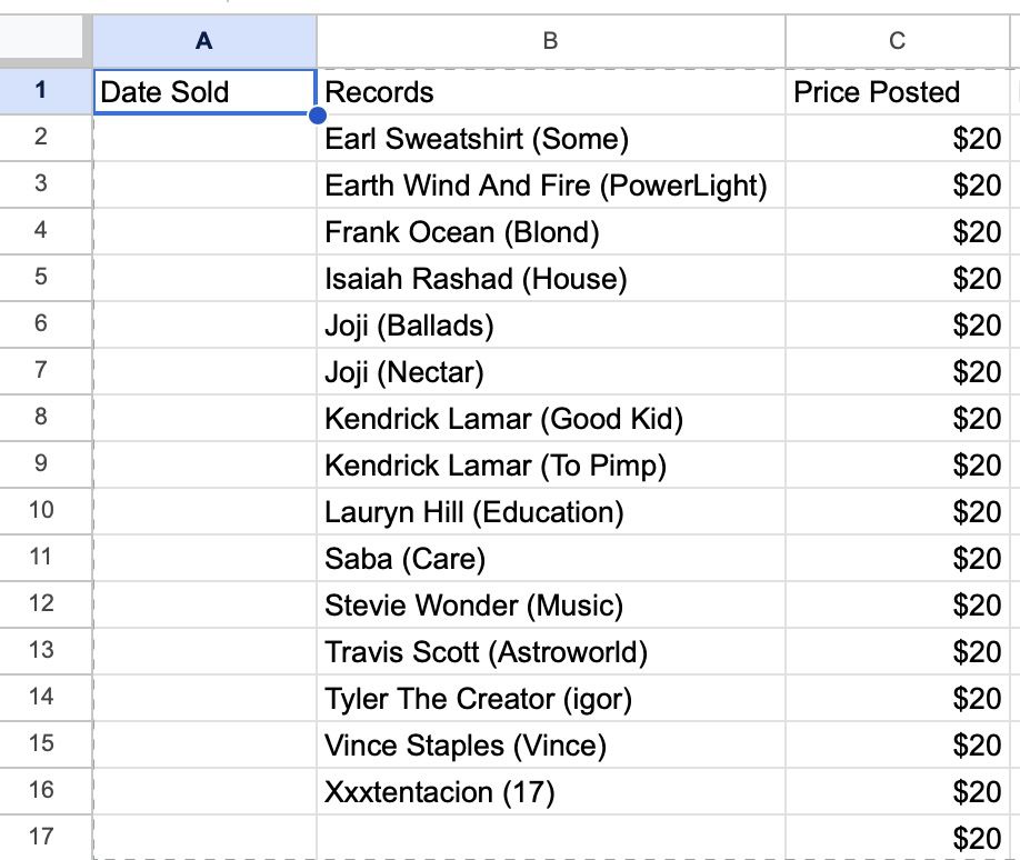 Box Of Vinly Records for Sale in Pasadena, CA - OfferUp