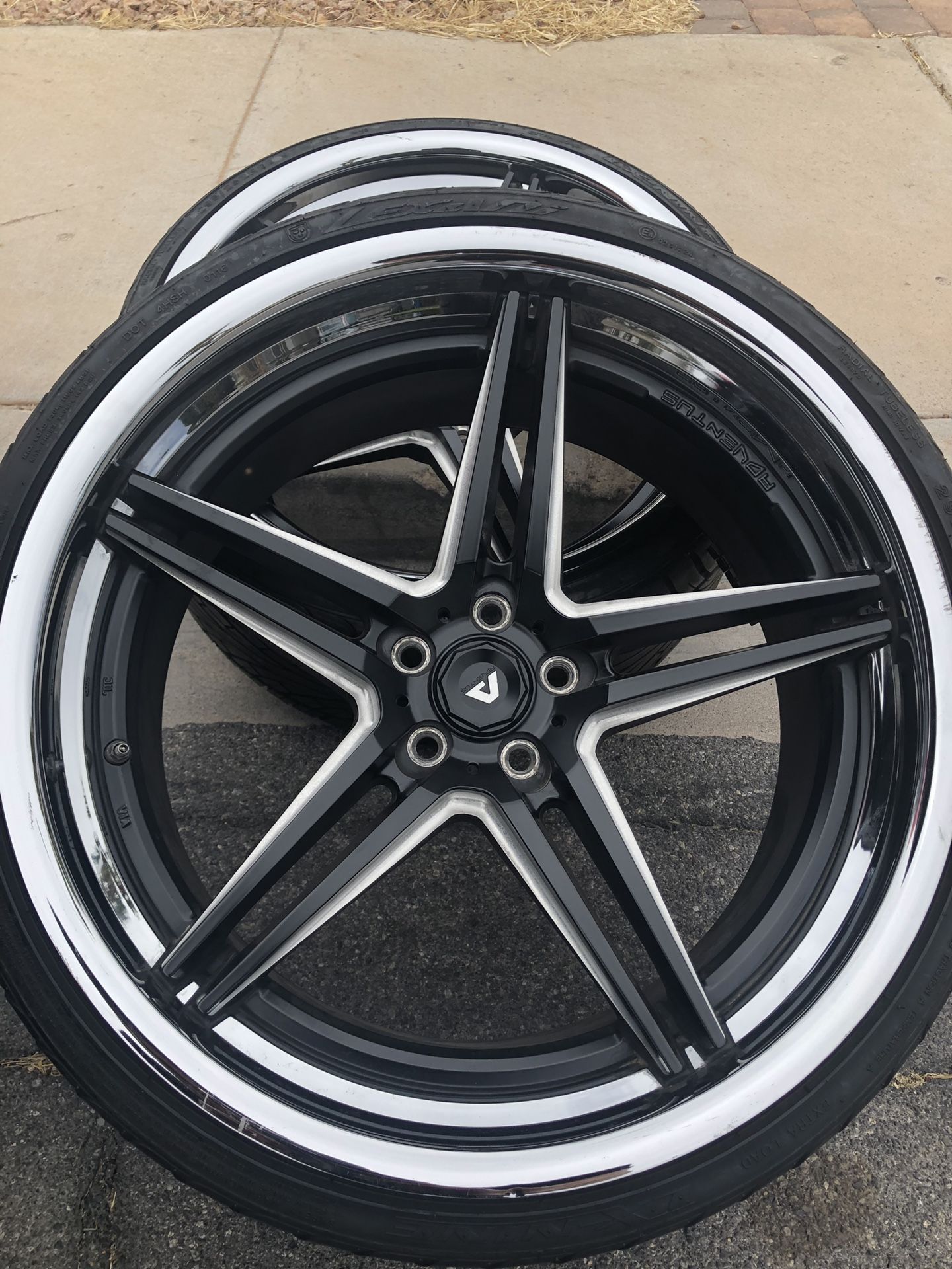 Ashanti/Adventus Staggered Wheels Rims 22’s Forged & Lexani tires for ...