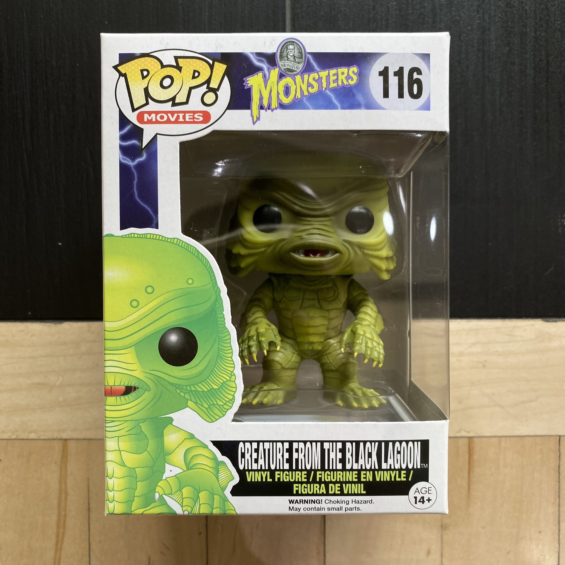 Funko Pop! Monsters #116 Creature From the Black Lagoon + Hard Stack ...