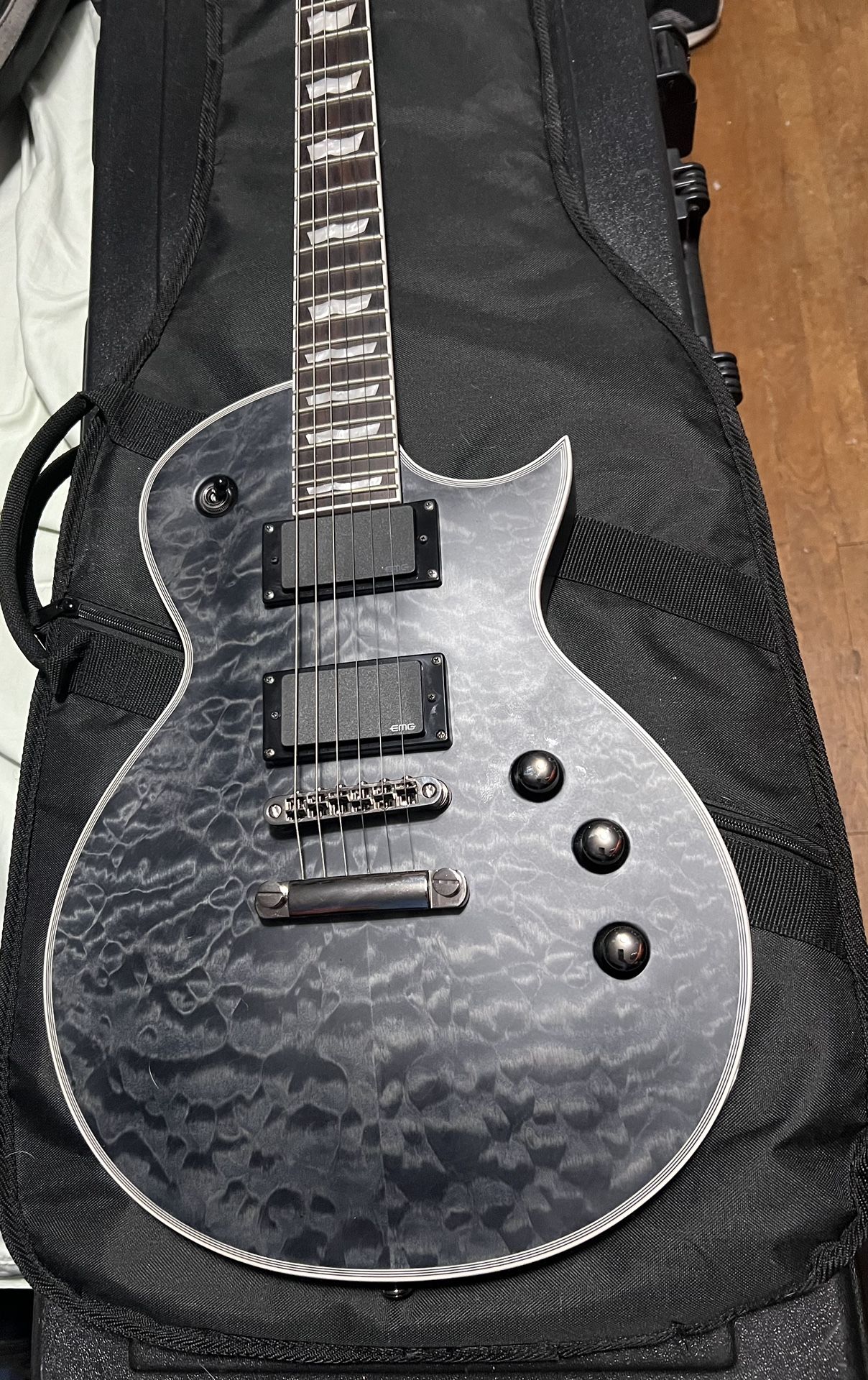 ESP LTD EC-401QM Electric Guitar for Sale in Washington, DC - OfferUp